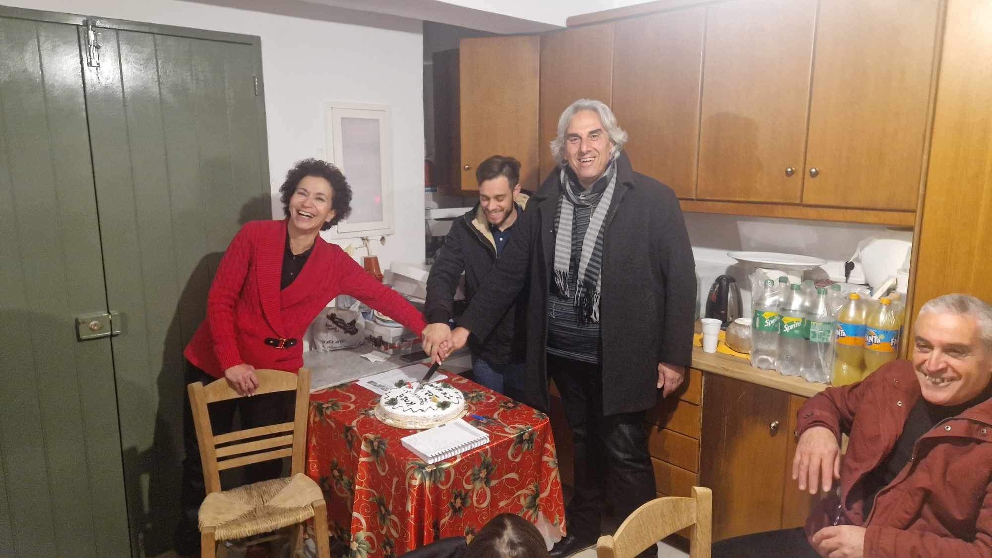 Κοπή πίτας Συλλόγου Tαραμπάδου Τήνου